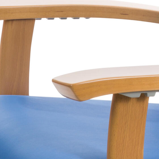 Fero Wooden manual adjustable reclining hospital patient… | Ocura